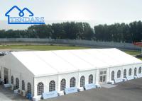 China Waterproof PVC Aluminum Alloy 6061-T6 Party Marquee Tent 100km/h Wind Load White Canopy for sale