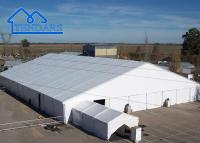 China Customized Outdoor Large Marquee Tents for 100-500 People with DIN4102 Certification and Hot-Dip Galvanized Steel Frame for sale