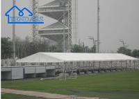 China Clear Span Party Marquee Tent 100km Wind Load Fire Retardant PVC Aluminum Alloy Frame for sale