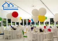 China Aluminum Frame Party Marquee Tent 850gsm PVC Fabric Full Sidewall Canopy Structure for sale