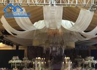 China Aluminum Frame Party Marquee Tent 850gsm PVC Fabric Full Sidewall Canopy Structure for sale