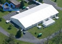 China Custom Clear Roof Party Marquee Tent 8m Sidewall Aluminum Frame Waterproof PVC for sale