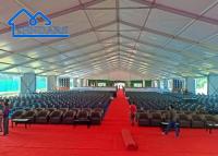 China Aluminum Alloy 6061-T6 Large Clear Roof Party Marquee Tent for 1000 Guests for sale
