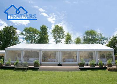 China Aluminum Frame Party Marquee Tent 3-60m Width PVC Roof Fire Retardant Wind-Resistant for sale