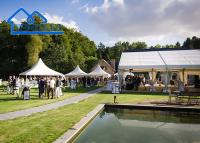 China Aluminum Frame Party Marquee Tent 3-60m Width PVC Roof Fire Retardant Wind-Resistant for sale