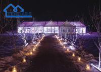 China Heavy Duty Clear Party Marquee Tent 850G PVC Aluminum Alloy Frame Waterproof Canopy for sale