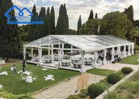 China Heavy Duty Aluminum Party Marquee Tent 1000 Person Capacity UV Resistant Clear Span Canopy for sale