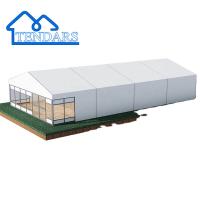 China Hard Pressed Aluminum Party Marquee Tent Double Layer Roof Full Sidewall Canopy 18 Degree Pitch for sale