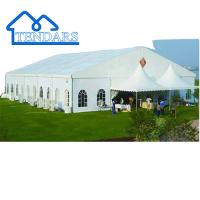 China Reinforced Alloy Frame Party Marquee Tent 5m Bay Distance Fire Retardant PVC Canopy for Events for sale