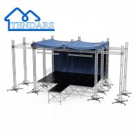 China Aluminum Stage Lighting Trusses 200x200mm to 600x1000mm with 0.5-4m Lengths for Outdoor Performance for sale