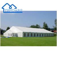 China Heavy Duty Aluminum Frame Square Garden Party Marquee Tent 3x3m UV Resistant White for sale