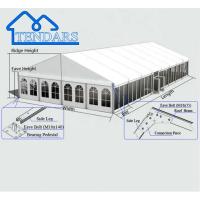 China Custom Aluminum Alloy Party Marquee Tent 25 sqm PVC Roof Removable Sidewall for Outdoor Events for sale