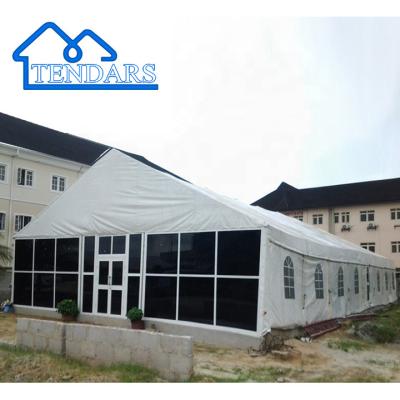 China Large Clear Span Party Marquee Tent Waterproof PVC Aluminum Alloy T6061 5 Year Warranty for sale