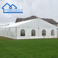 China Heavy Duty Aluminum Frame Square Garden Party Marquee Tent 3x3m UV Resistant White for sale