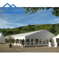 China Heavy Duty Aluminum Frame Square Garden Party Marquee Tent 3x3m UV Resistant White for sale
