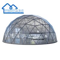 China PVC Coated Commercial Dome Tent with 100 km/h Wind Resistance and 75 kg/m² Snow Load Capacity for Outdoor Events for sale