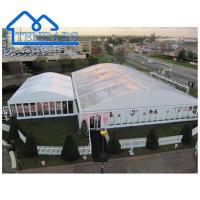 China Custom Aluminum Outdoor Marquee Tent 3-50m Range with 100km/h Wind Resistance and Waterproof PVC Roof for sale