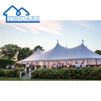 China UV-Resistant Cocktail Party Marquee Tents Heavy-Duty Aluminum Frame All-Weather Protection Canopy Structure for sale