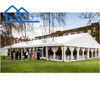 China Heavy Duty Party Marquee Tent Aluminum Alloy Frame 850gsm PVC Fire Retardant Waterproof for sale