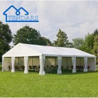 China Aluminum Frame PVC Party Marquee Tent 3m Side Height Clear Span Canopy Structure for sale