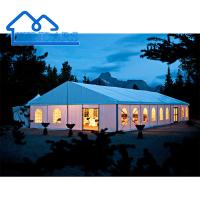 China Aluminum Frame PVC Party Marquee Tent 3m Side Height Clear Span Canopy Structure for sale