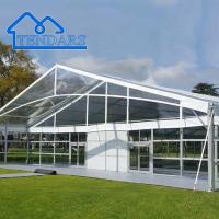 China Waterproof Aluminum Alloy Frame Party Marquee Tent 850gsm PVC Roof Custom Size for sale