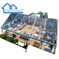 China Hard-Pressed Aluminum Party Marquee Tent 850gsm PVC Double-Layer Roof Removable Sidewall Canopy for sale