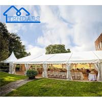 China Hard-Pressed Aluminum Party Marquee Tent 850gsm PVC Double-Layer Roof Removable Sidewall Canopy for sale