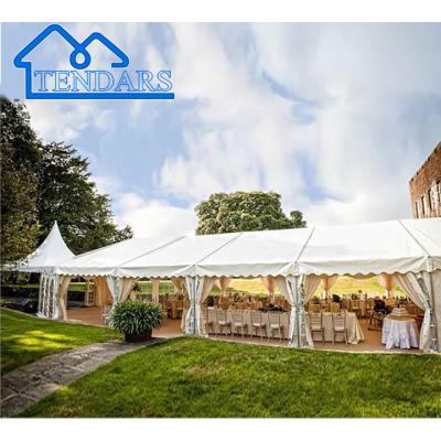 China Hard-Pressed Aluminum Party Marquee Tent 850gsm PVC Double-Layer Roof Removable Sidewall Canopy for sale