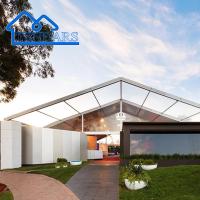 China Quick-Assembly Party Marquee Tent Aluminum Alloy Frame Fire-Retardant PVC Canopy 80km/h Wind Load for sale
