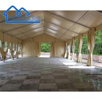 China Customized Long Span Party Marquee Tent 850gsm PVC Fire Retardant Canopy Structure for sale