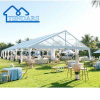 China PVC Fabric Party Marquee Tent 3-70m Width Fire Retardant B1 with 15+ Year Aluminum Frame for sale