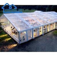 China Wind Resistant Party Marquee Tent 850gsm PVC Aluminum Alloy Frame Canopy for Weddings for sale