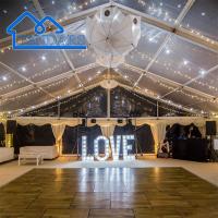 China Waterproof PVC Aluminum Alloy 6061-T6 Party Marquee Tent 100km/h Wind Load White Canopy for sale