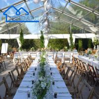 China Quick-Assembly Party Marquee Tent Aluminum Alloy Frame Fire-Retardant PVC Canopy 80km/h Wind Load for sale