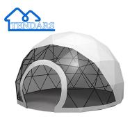 China Luxury White Geodesic Dome Tent with 100 km/h Wind Resistance for Hotels and Resorts for sale