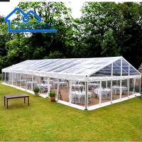 China Wind Resistant Party Marquee Tent 850gsm PVC Aluminum Alloy Frame Canopy for Weddings for sale