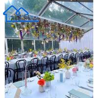 China Waterproof Aluminum Alloy Party Marquee Tent 3-80M Clear Roof Canopy Structure for sale