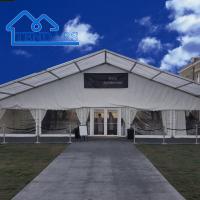 China Custom Aluminum Alloy Party Marquee Tent 25 sqm PVC Roof Removable Sidewall for Outdoor Events for sale