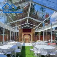 China Aluminum Wedding Marquee Tent 6061/T6 Frame 850gsm PVC Roof for Outdoor Events for sale