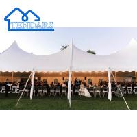 China UV-Resistant Cocktail Party Marquee Tents Heavy-Duty Aluminum Frame All-Weather Protection Canopy Structure for sale