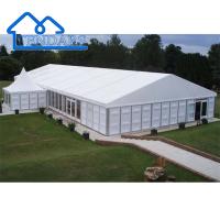 China PVC Fabric Party Marquee Tent 3-70m Width Fire Retardant B1 with 15+ Year Aluminum Frame for sale