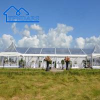 China Large Clear PVC Marquee Tent 20x60m for Wedding Outdoor Festival Event for sale