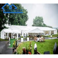 China Fire-Retardant Party Marquee Tent 850gsm PVC Coated Aluminum Alloy Frame Full Sidewall Canopy for sale