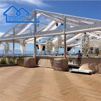 China Tendars 850gsm PVC Coated Polyester Party Marquee Tent Aluminum Alloy T6061 Frame Waterproof UV Resistant Canopy for sale