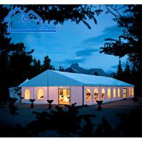 China Aluminum Alloy 6061 Party Marquee Tent 850gsm PVC Coated Polyester Waterproof Shelter for Events for sale