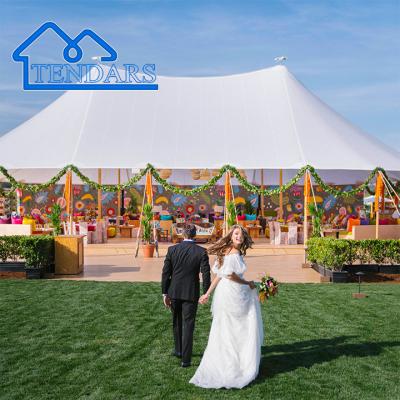 China UV-Resistant Cocktail Party Marquee Tents Heavy-Duty Aluminum Frame All-Weather Protection Canopy Structure for sale