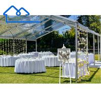 China Clear Span Aluminum Party Marquee Tent 850gsm PVC Roof for Weddings Events for sale