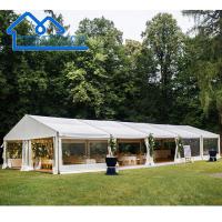 China Clear Span Aluminum Party Marquee Tent 850gsm PVC Roof for Weddings Events for sale