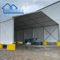 China Heavy Duty Outdoor Winter PVC Warehouse Storage Tent 1000 Seater Capacity with 25kg/sqm Snow Load and 20+ Year Lifespan for sale